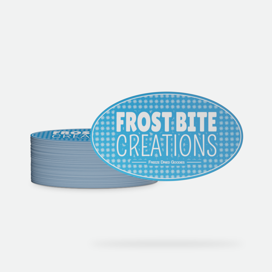 Oval Stickers Or Euro Stickers? We've Got 'Em - Order Now! | StickerGiant