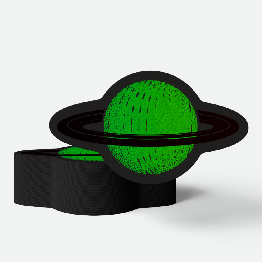 Custom Glow in the Dark Stickers: Durable | StickerGiant