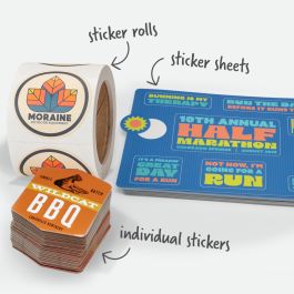 Custom Stickers | Fast Turnaround, Any Size & Shape
