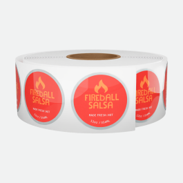 Custom Clear Labels - Custom Sizes & Free Shipping