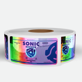 Custom Holographic Labels Bring High End Appeal to Your Products