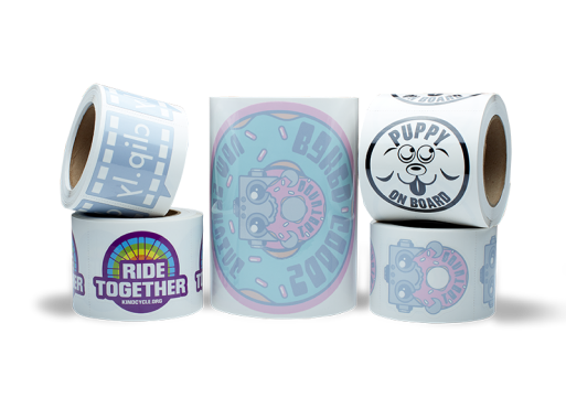 Custom Clear Stickers | Glossy or Matte | StickerGiant