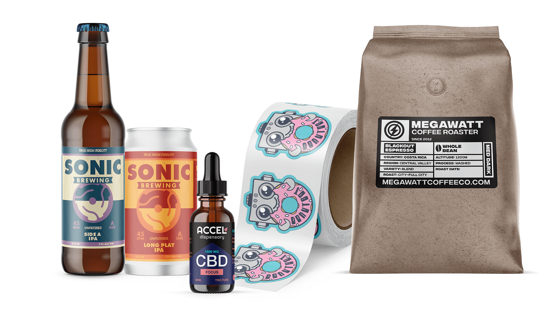 Labels And Stickers - Custom Artwork, Fast Turnaround | StickerGiant