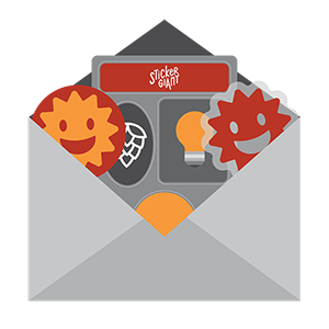 See Samples of Products from StickerGiant in the Sample Pack