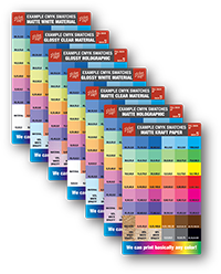 Take a Look Inside Your Sample Pack | StickerGiant