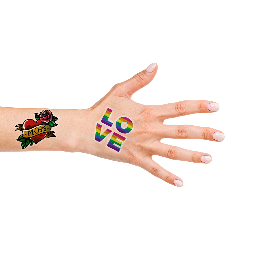 Waterless Temporary Tattoos