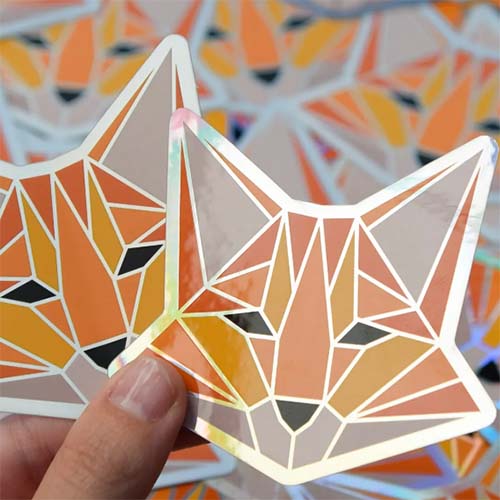 Custom Holographic Stickers in Any Shape! | StickerGiant
